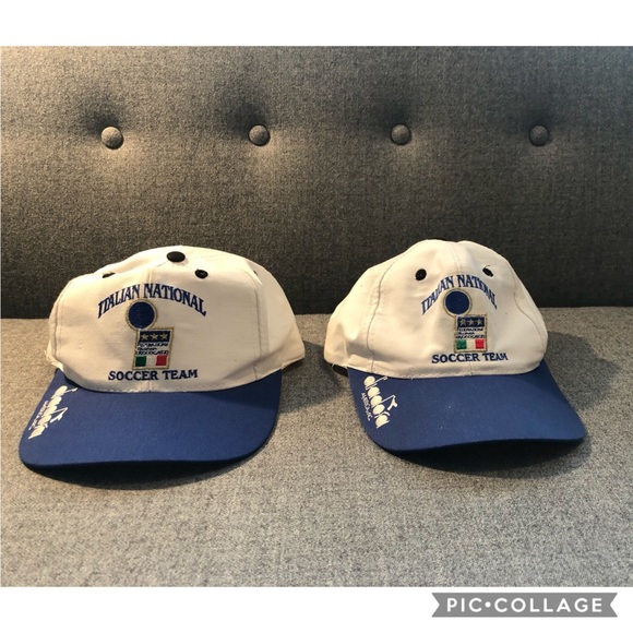 Diadora | Accessories | Rare Vintage 994 World Cup Italian Soccer Hat ...